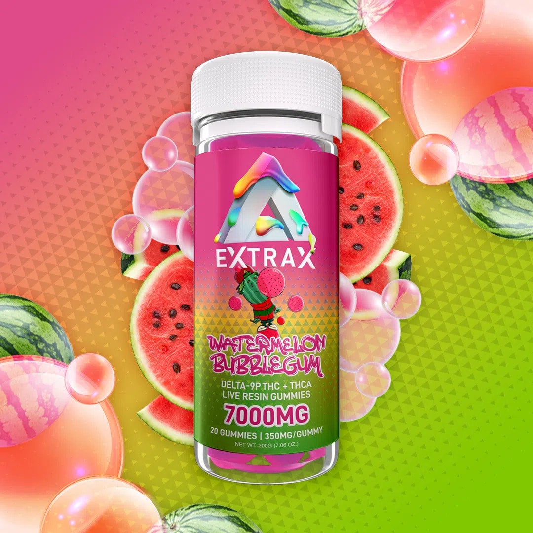 Delta Extrax THCa 7000mg Gummies | Adios Blend | Bluntly Canna